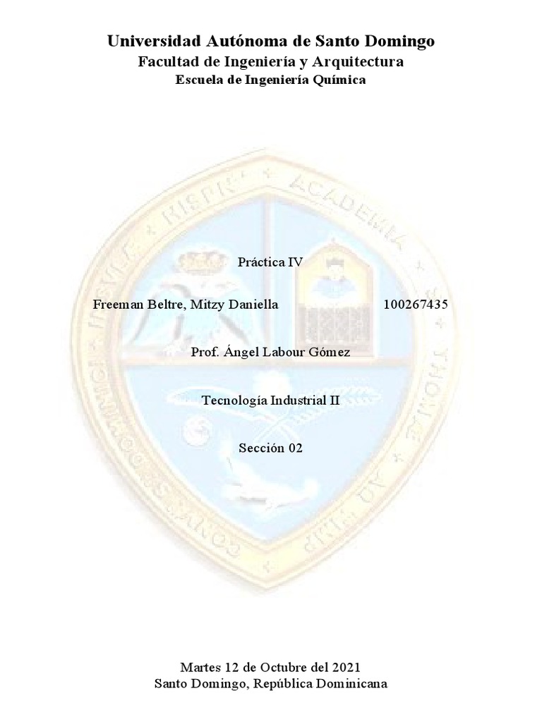 Mitzy D. Freeman - 100267435 - Practica 4 | PDF | Pintar | Pinturas