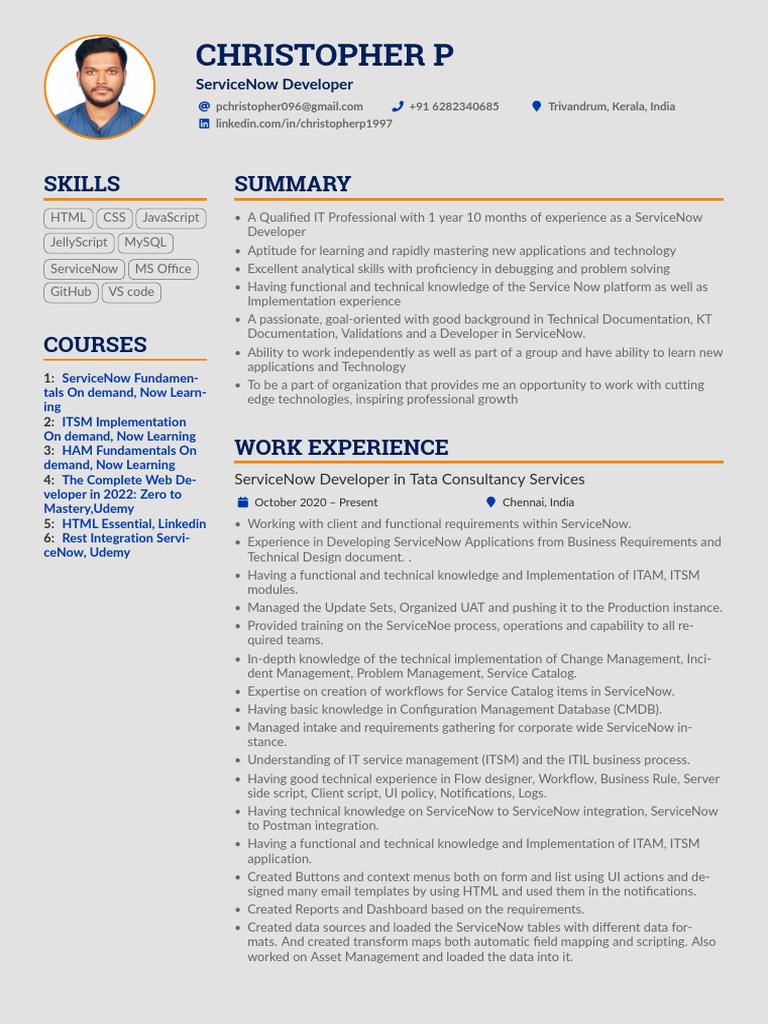 Christopher P Resume | Download Free PDF | Information Age | Business