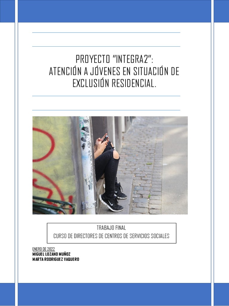 TRABAJO FINAL CURSO DIRECTORES Centros de Servicios Sociales | PDF | Trabajo Social | Falta de ...