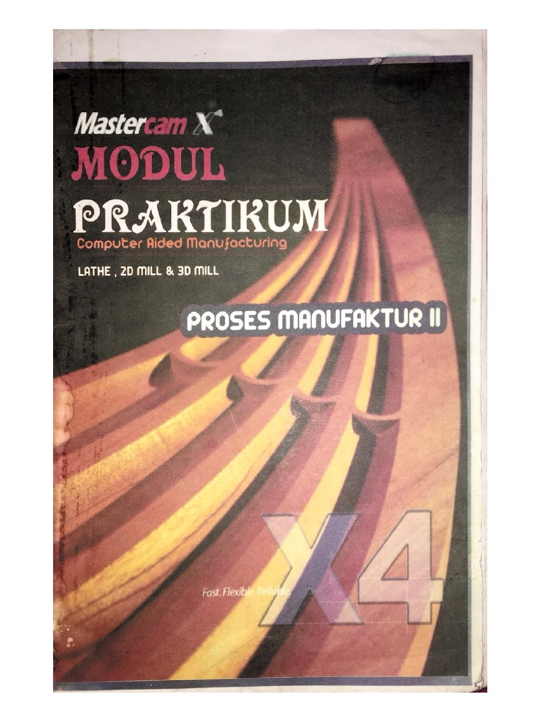 Mastercam Modul Praktikum Prosman | PDF