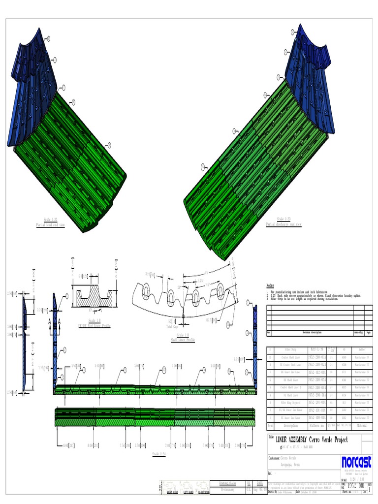 LINER ASSEMBLY-Cerro Verde Project LINER ASSEMBLY-Cerro Verde Project ...