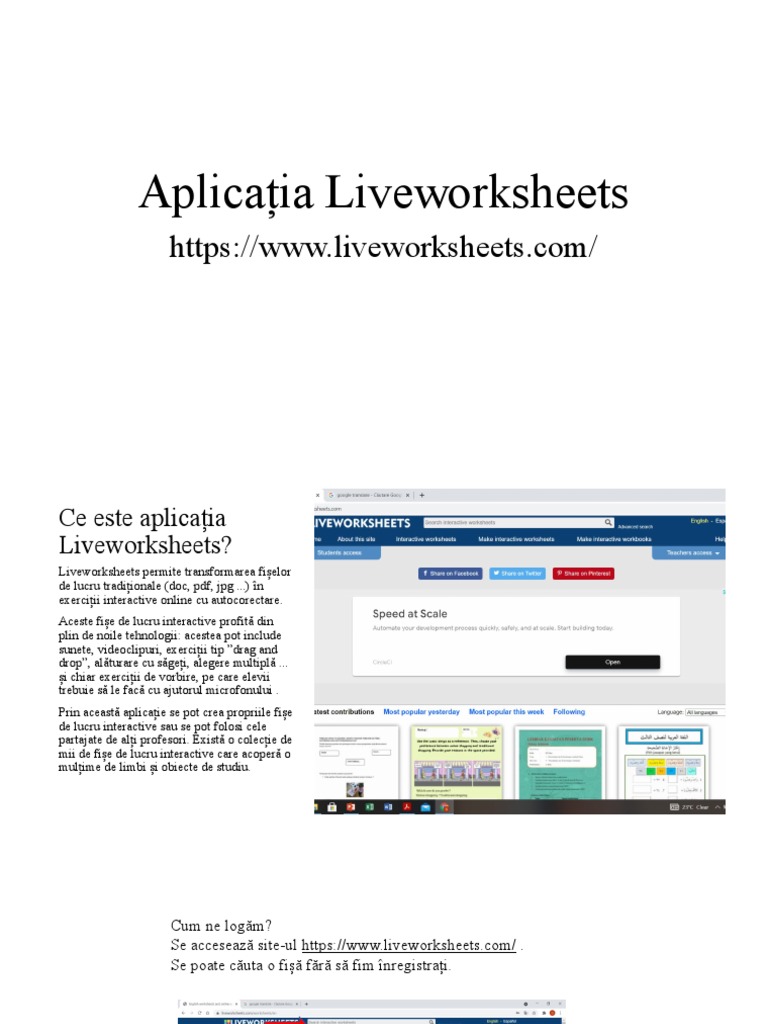 Liveworksheets | PDF