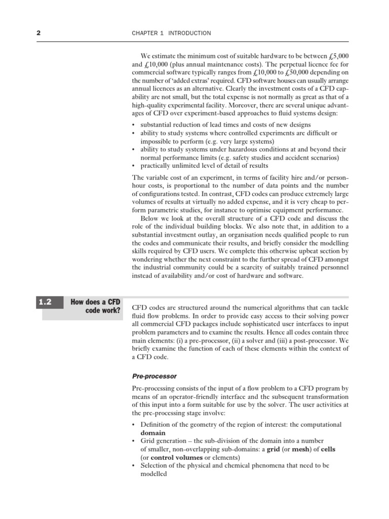 How Cfd Works Pdf Computational Fluid Dynamics Algorithms 5579