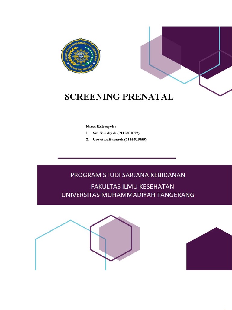 Screening Prenatal | PDF