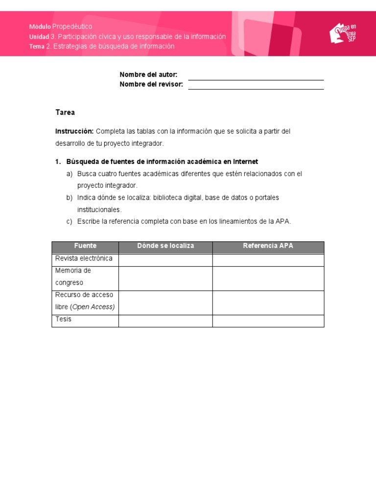 Busqueda y Evaluacion de Informacion | PDF