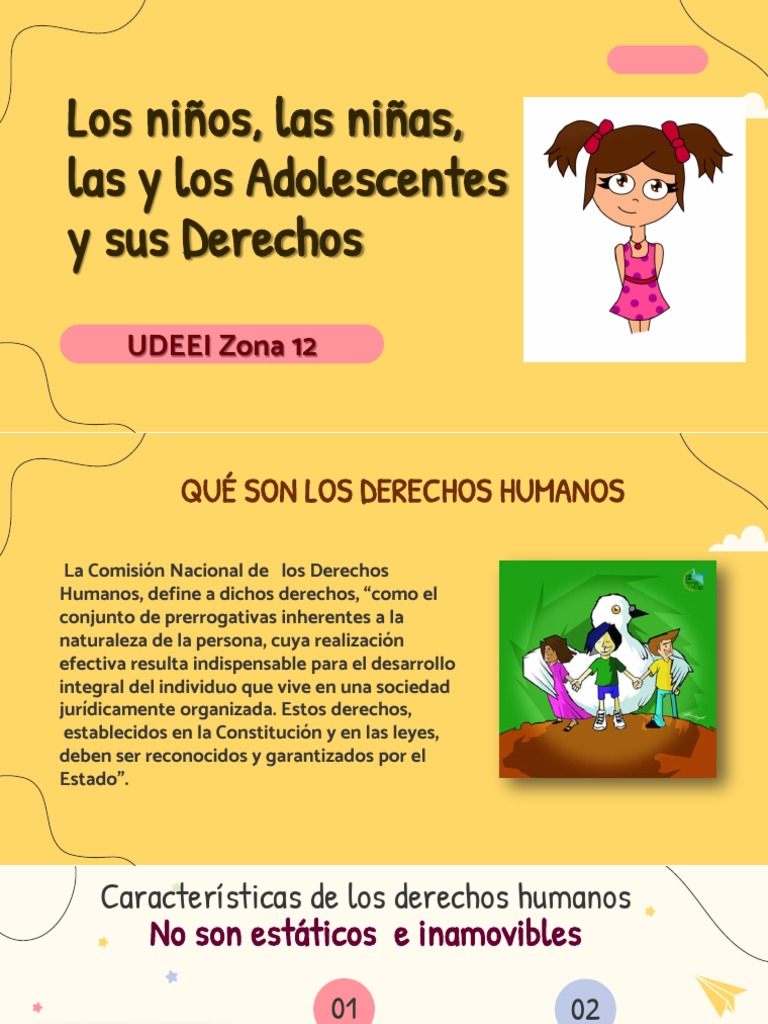 Los Niños, Las Niñas, y Sus Derechos | PDF | Convenio europeo de ...