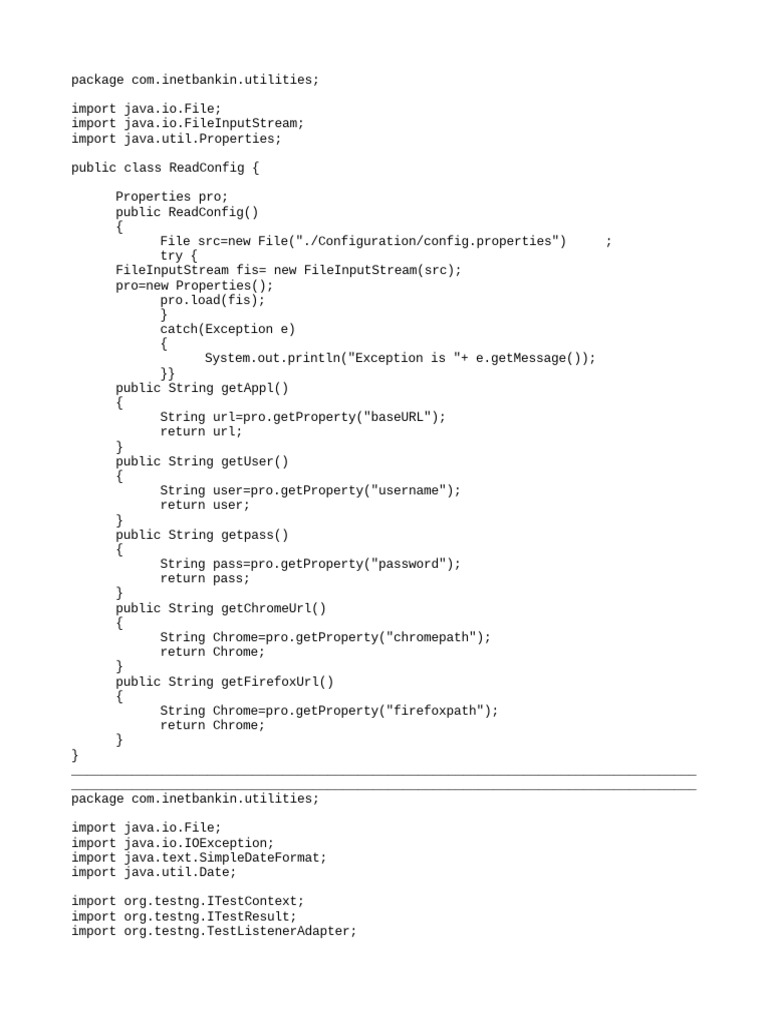 Automate Banking Tests and Generate Reports | PDF | Computer ...