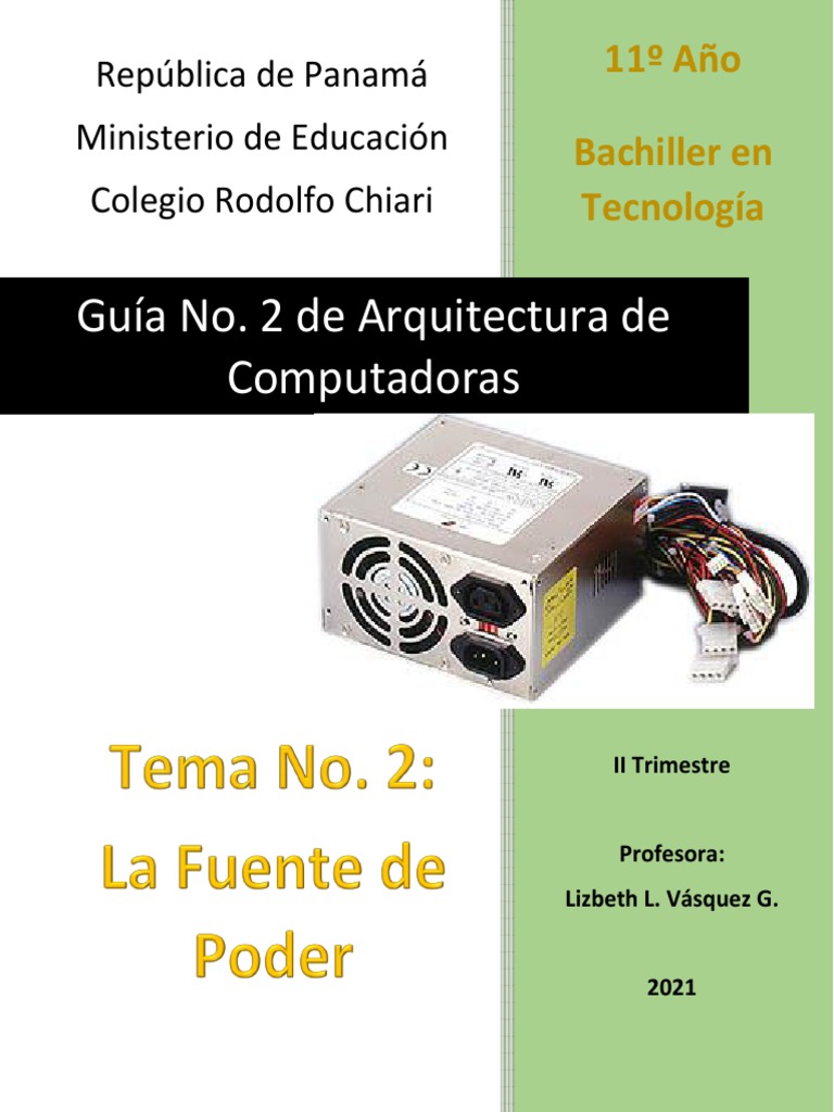 Partes y Tipos de Fuentes de Poder | PDF | Fuente de alimentación ...
