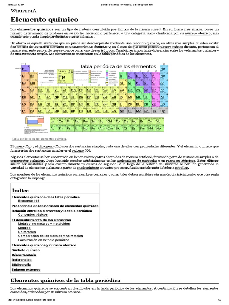 Elemento Químico | PDF | Elementos químicos | Rieles