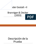 Bender Gestalt II: Evaluación Viso-Motora | PDF | Sicología | Memoria