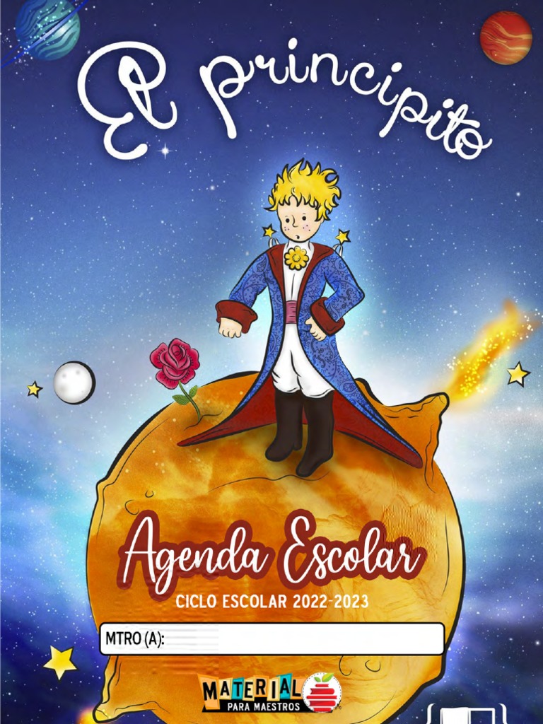 Agenda Del Principito 22-23 | PDF