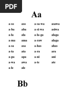 Pagsasanay Sa Pagsulat at Pagbasa Sa Filipino Worksheet | PDF