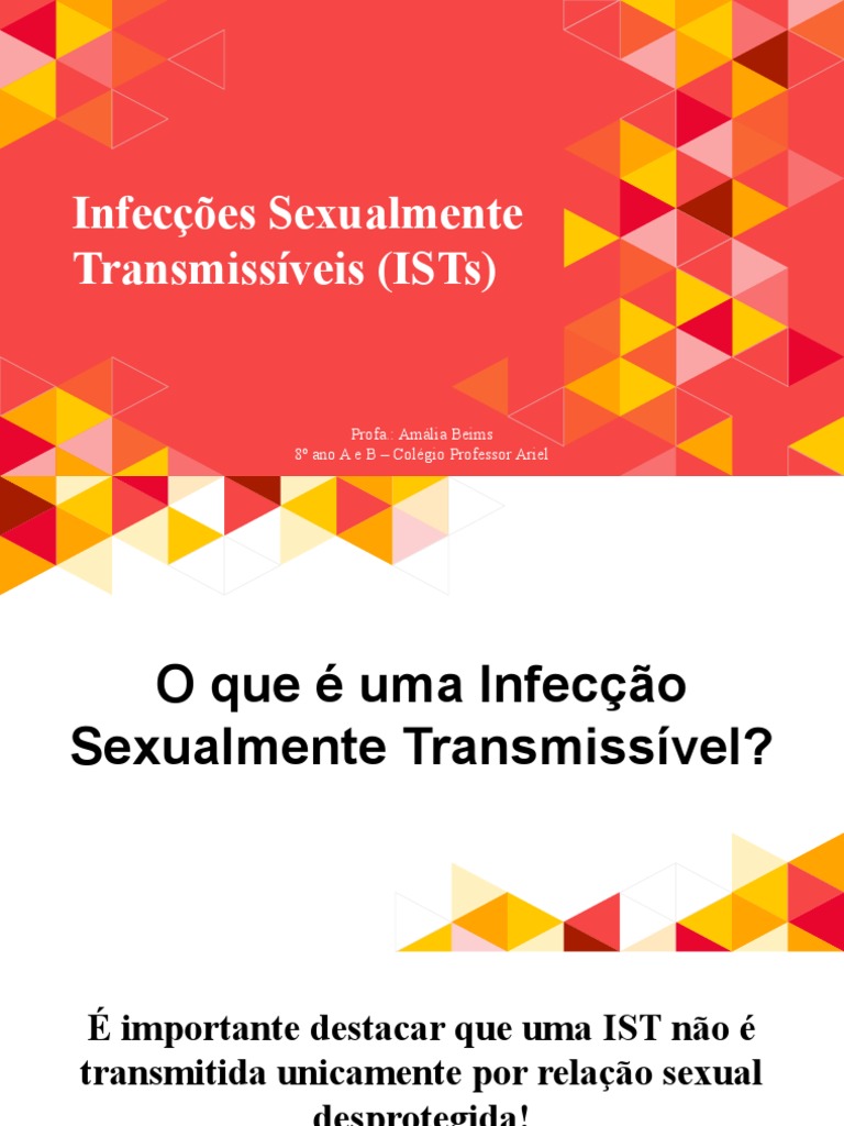 Infecções Sexualmente Transmissíveis Ists Sintomas Causas E Medidas