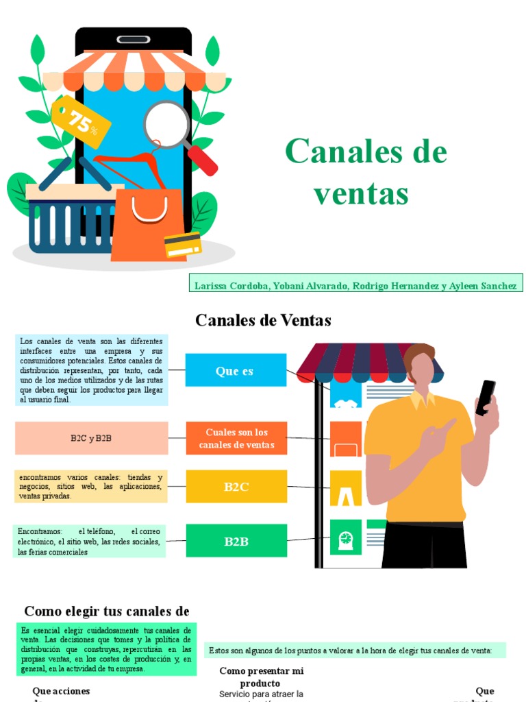 Canales de Ventas | PDF | Marketing | Producto (Negocio)