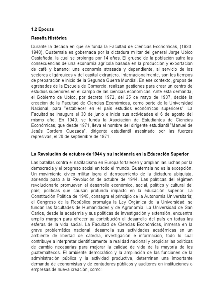 Epocas Fccee | PDF | Contador | Plan de estudios