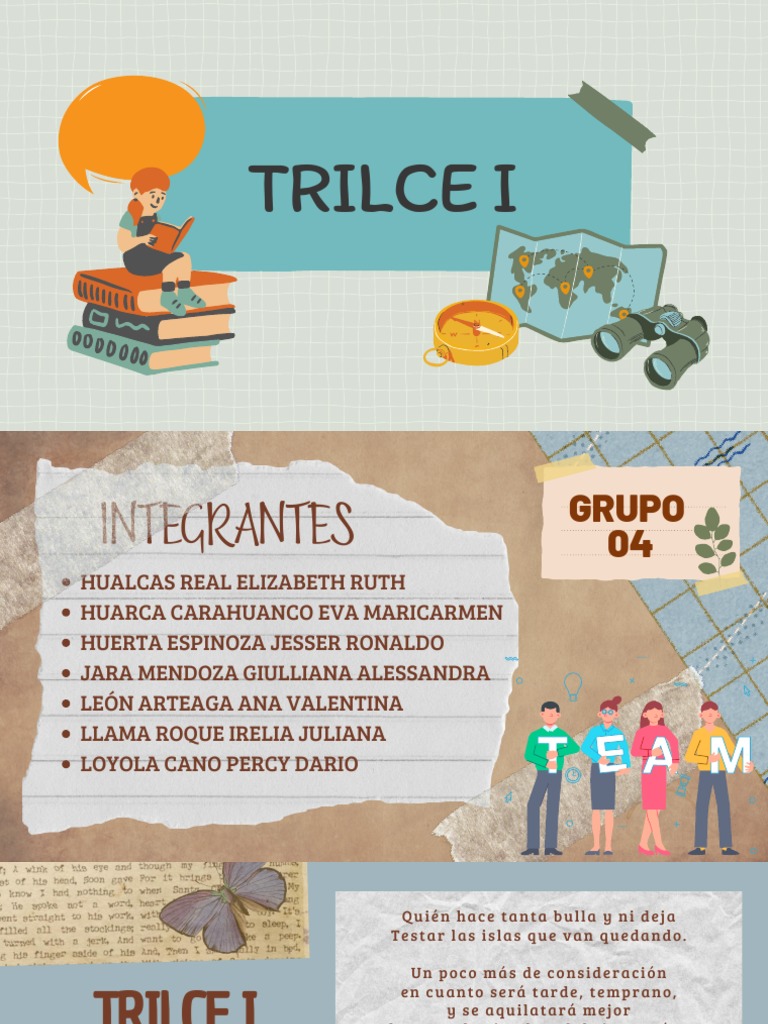 Analisis Del Poema TRILCE I | PDF | Heces | Lingüística