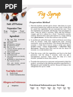 Kitchen Prep Sheet | PDF