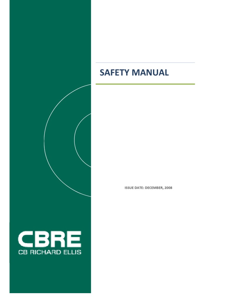 Safety Manual (CBRE) | PDF | Safety | Overtime