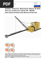 Multiflo Rf420exhv Spec Sheet | PDF | Pump | Engines