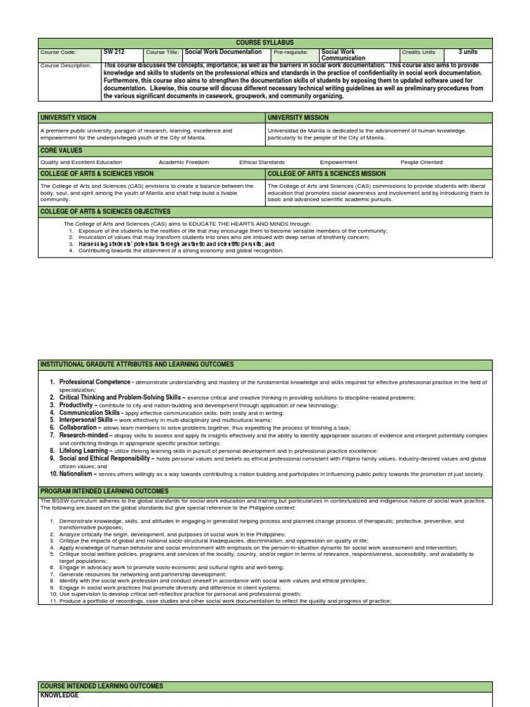 Social Work Documentation Modified by JSMarie | PDF | Social Work | Documentation