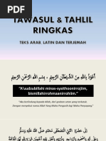 Sholawat Mahalul Qiyam | PDF