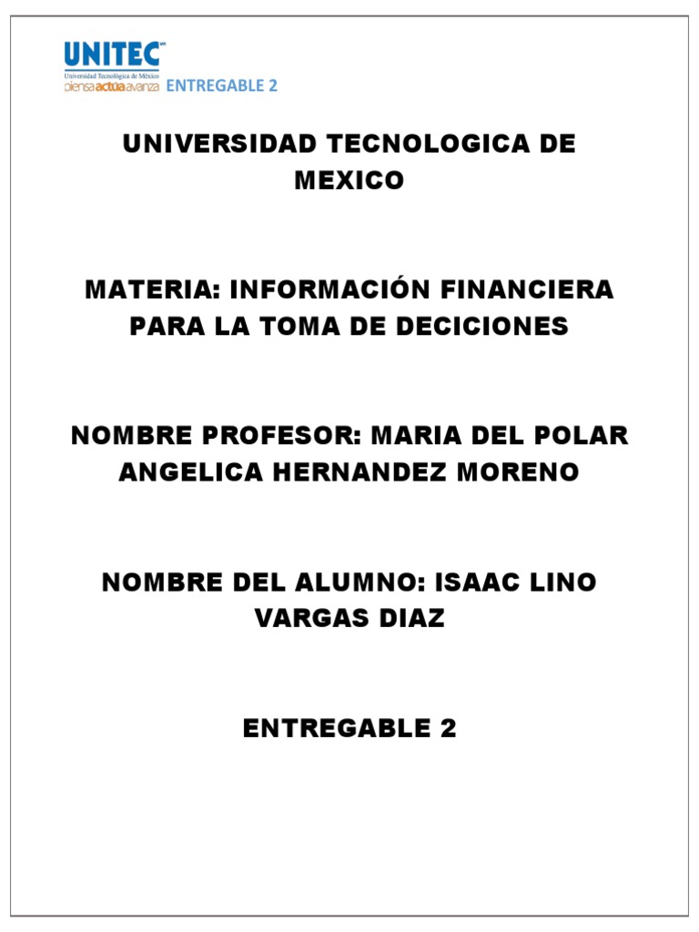 Entregable 2-22-2 | PDF | Contabilidad | Inventario