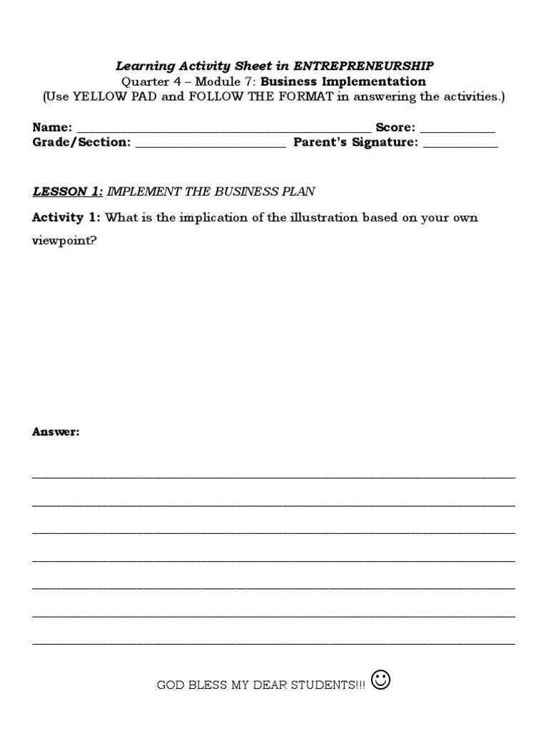 Las Entrep Module 7 | PDF