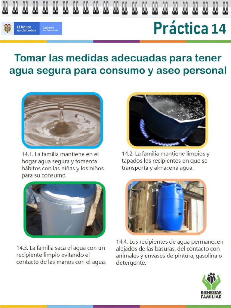 Cartilla Practica 14 | PDF | Agua | Alimentos