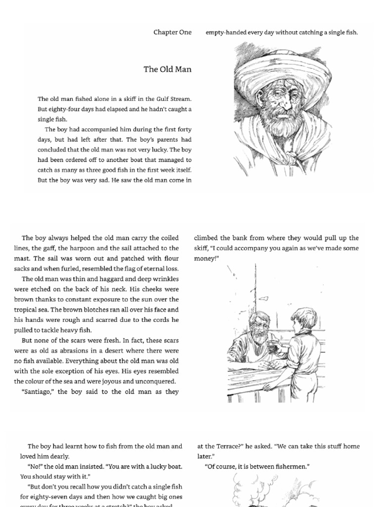 The Old Man and The Sea Chapter 1 | PDF