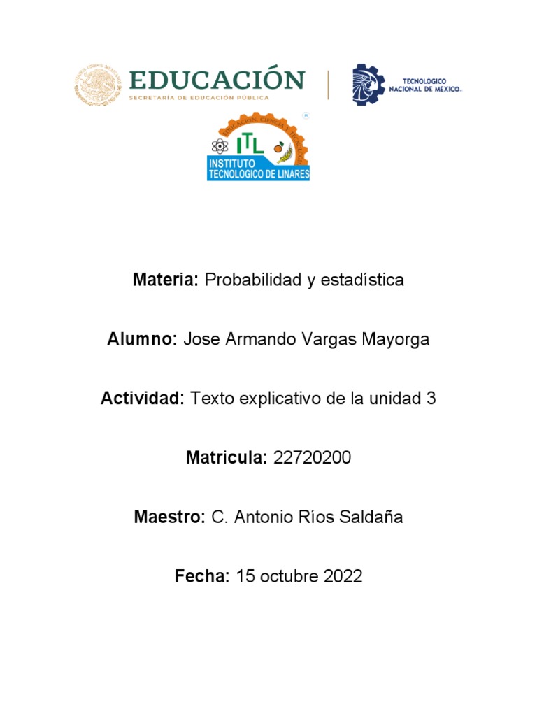 Clasificación de Variables en Estadística | PDF | Ciencia y matemáticas