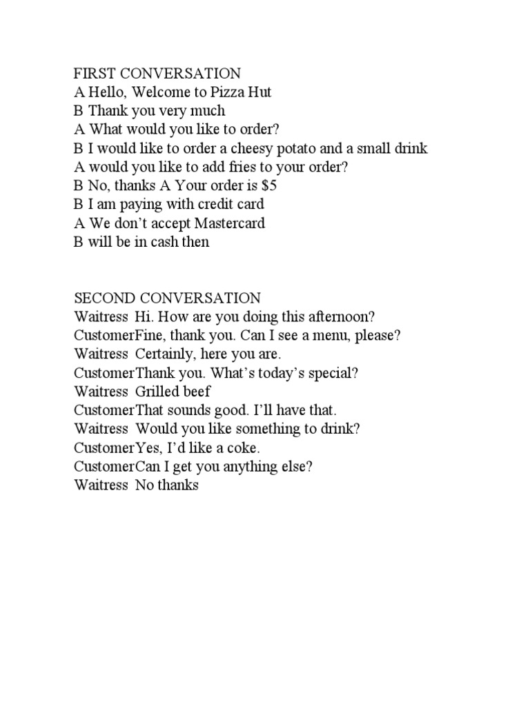 CONVERSATION - Lopez Martinez Harold Adrian | PDF