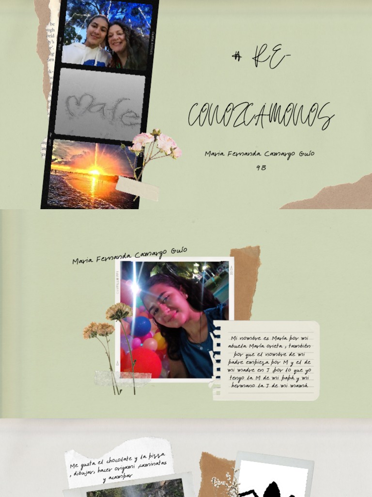 Re - Conozcámonos | PDF