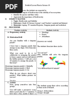 Evolution Theories Lesson Plan for Grade 10 | PDF | Biological ...