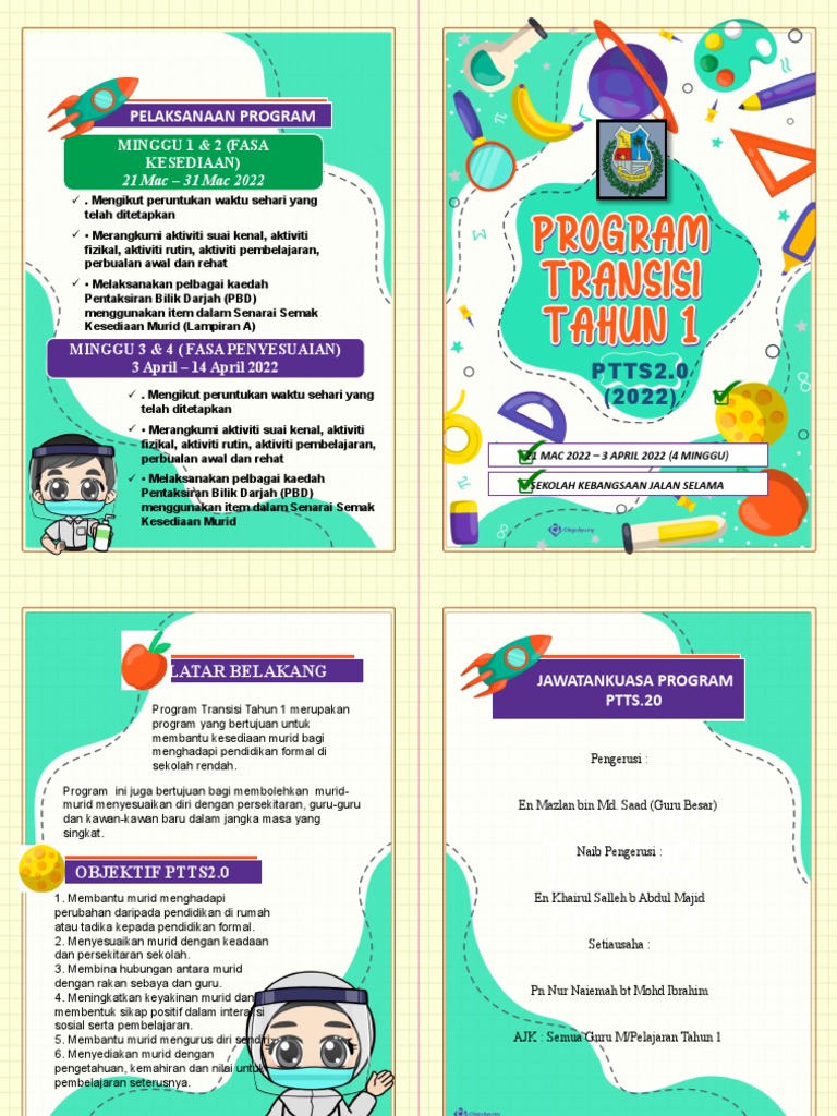 Buku Program Transisi SK JALAN SELAMA 2022 | PDF