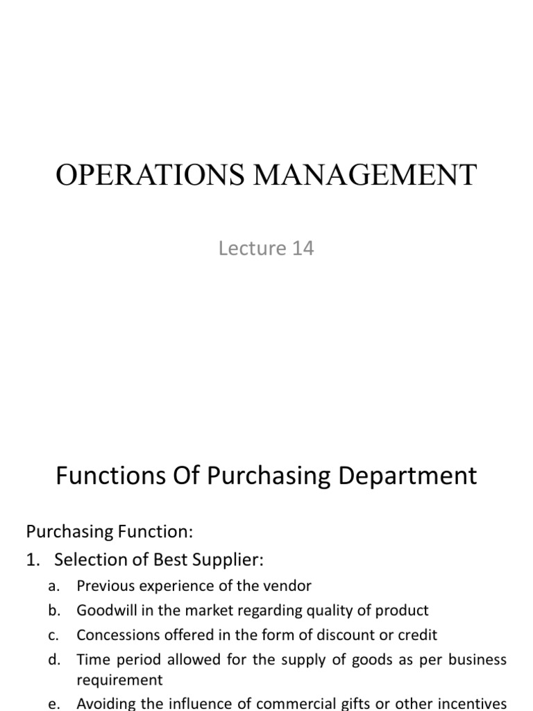 Purchase Department Images