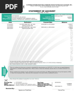 Bpi Bank Statement | PDF | Debit Card | Banks