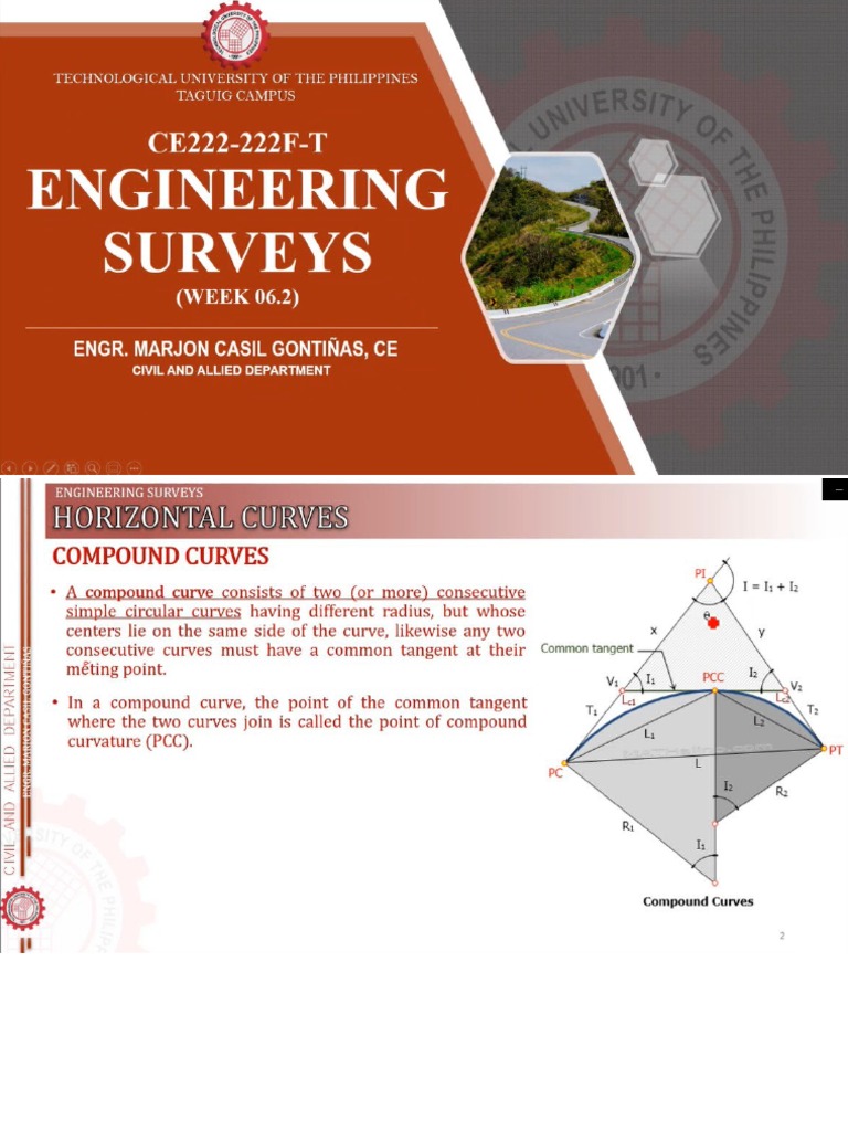 Compound Curves | PDF