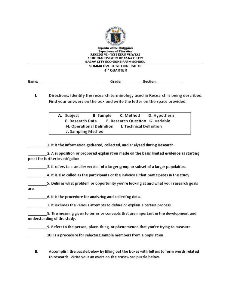 4th Quarter Summative | PDF | Mobile Phones | Sampling (Statistics)