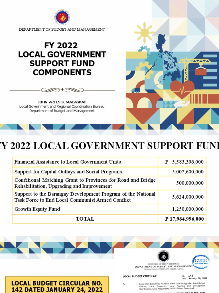 FY 2022 Local Government Support Fund Components - PHALGA | PDF ...