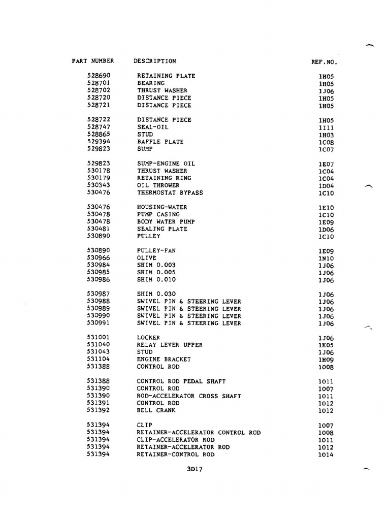 LR Official Parts Manual 13 | PDF