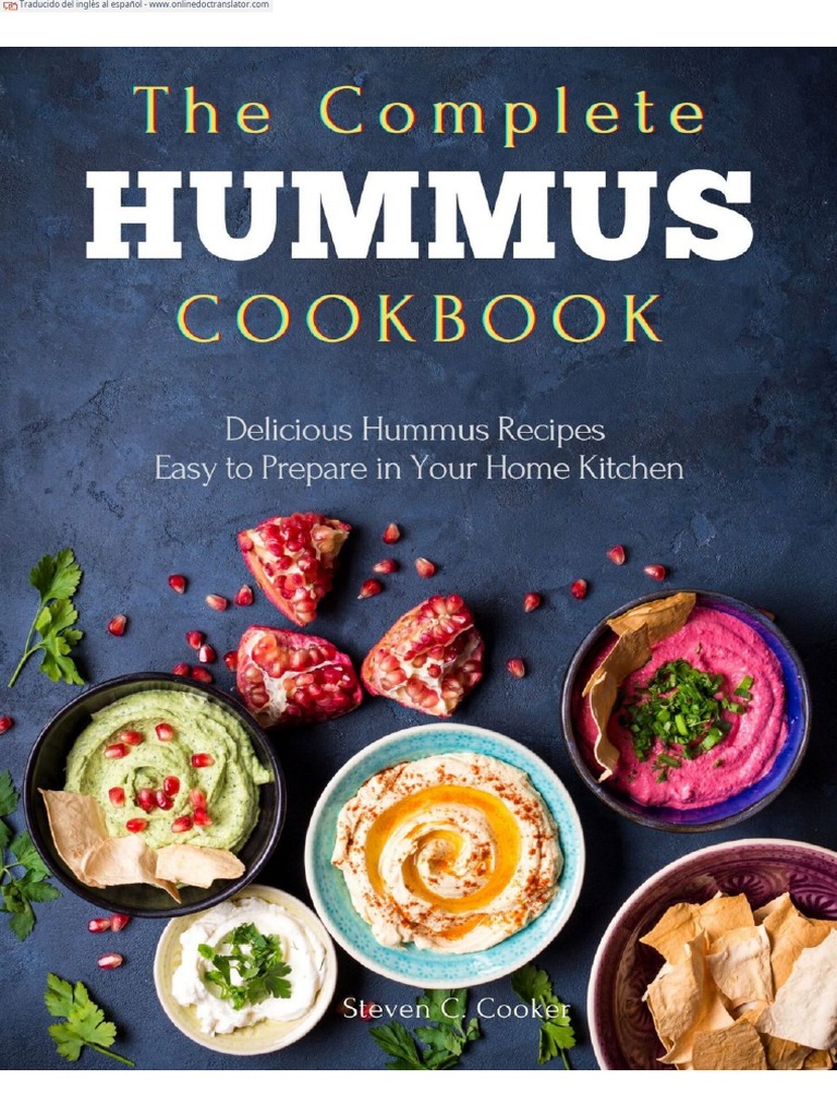 El Libro Completo Del Hummus Steven C. Cooker | PDF | Cilantro | Salsa