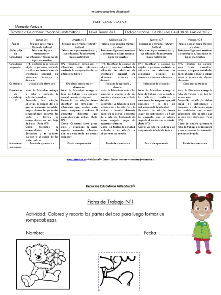 NT2 Matematicas - Nociones Matematicas. Semana Del 04 Al 08 de Junio | PDF | Lógica de primer ...