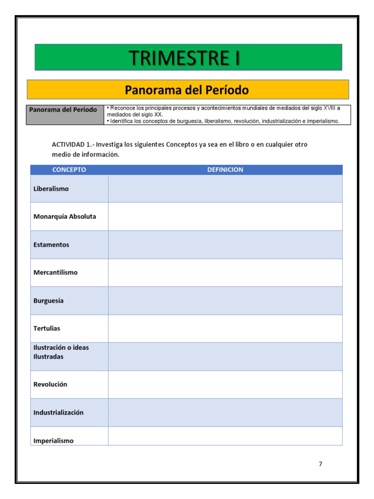 Historia | PDF | Era de iluminacion | Liberalismo