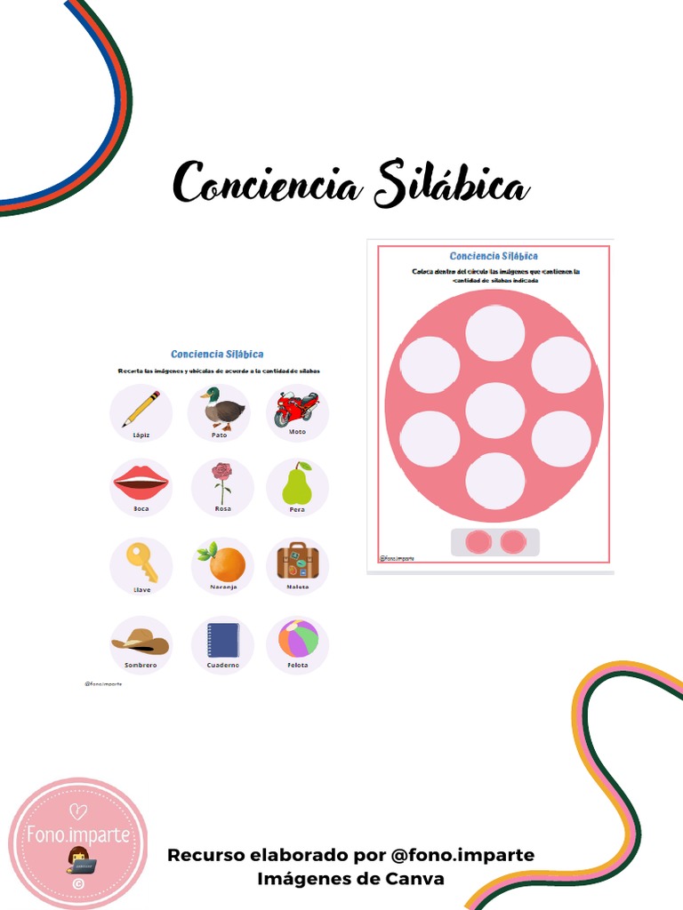Conciencia Silábica | PDF