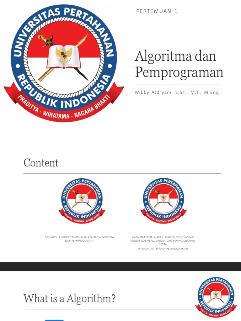 01 PPT Alpro-Teori | PDF | Algorithms | Subroutine