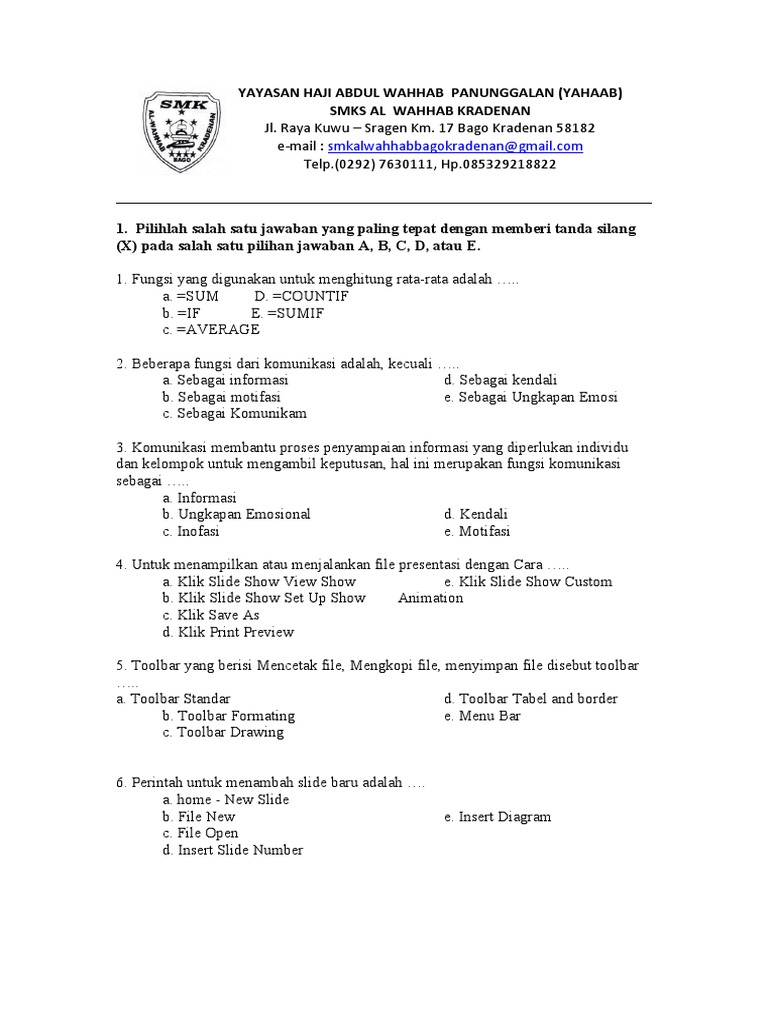 Soal Simulasi Digital US | PDF