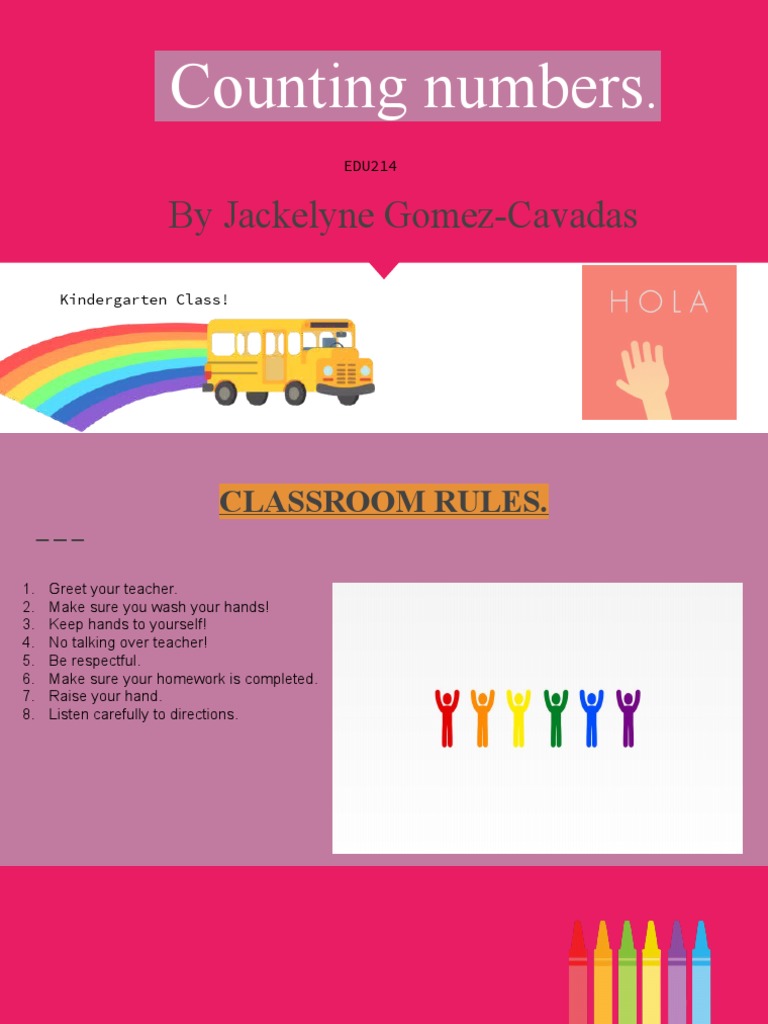 Kindergarten Class Google Slides | PDF