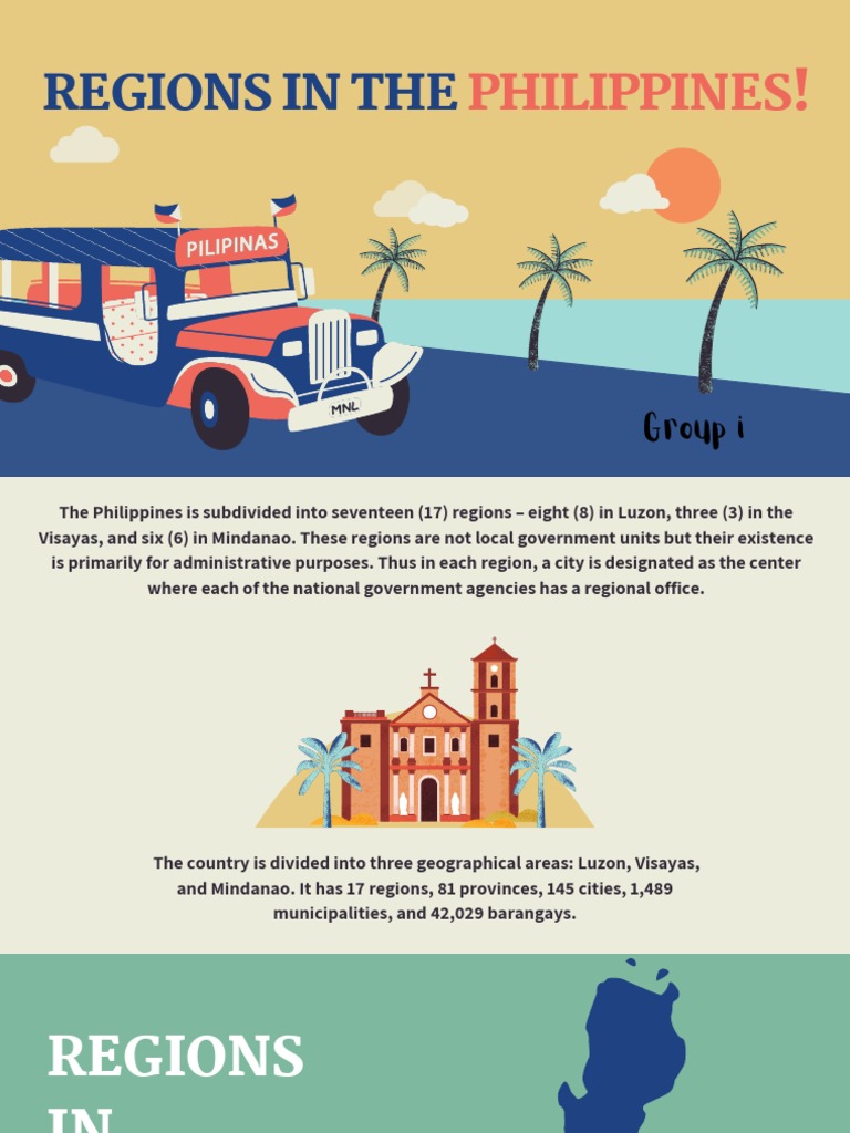 Regions in The Philippines | PDF | Mindanao | Philippines