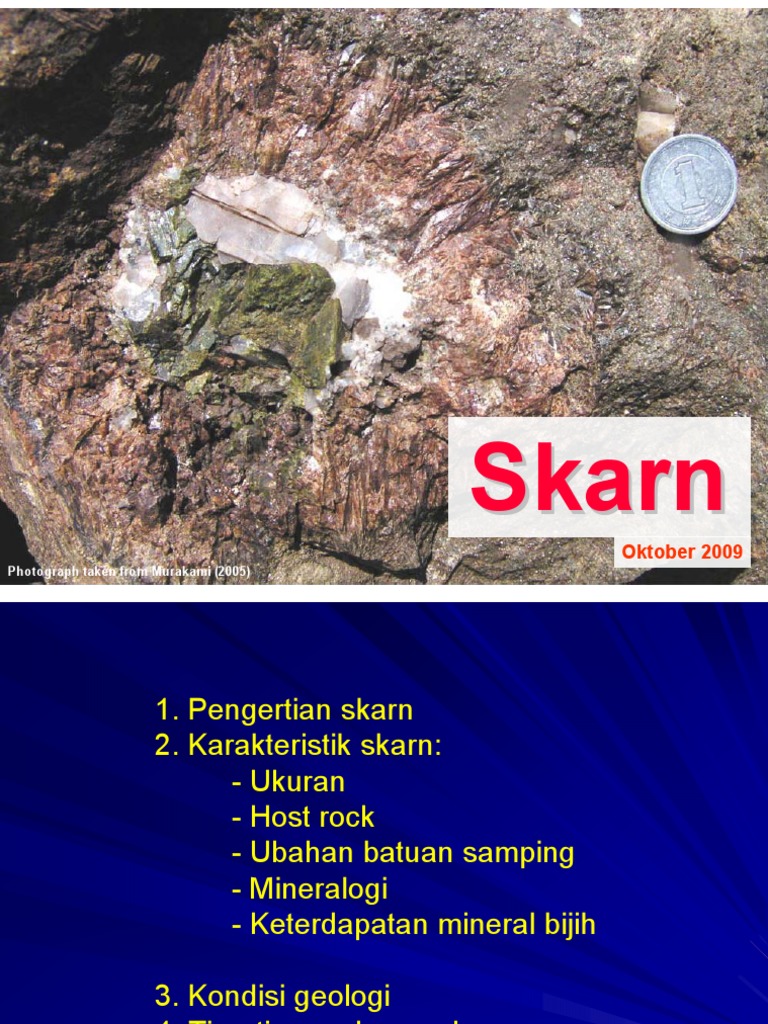 Endapan Skarn | PDF | Geology | Petrology