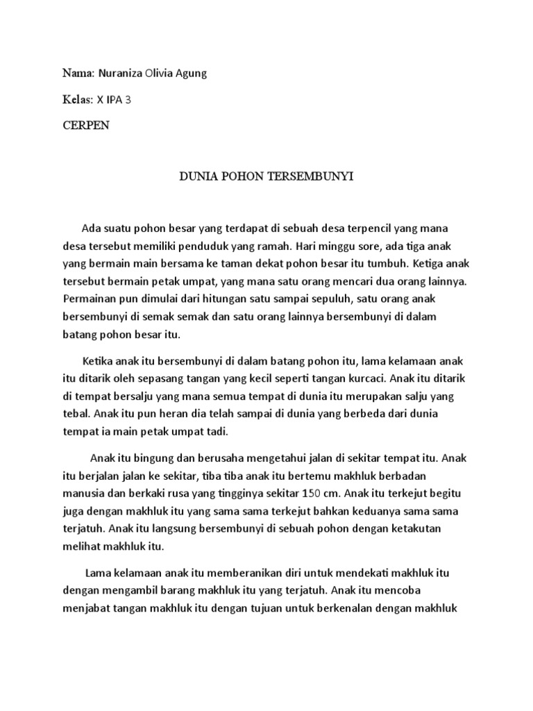 Cerpen Word | PDF